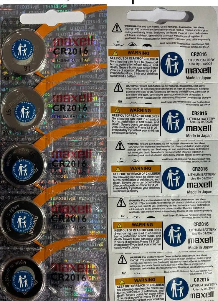 CR2016 3V Genuine MAXELL COIN BATTERY 3V — JUST BATTERIES AUSTRALIA