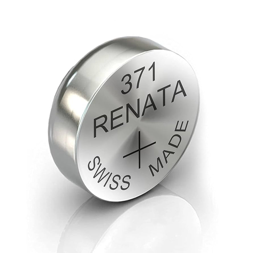 RENATA 371 SR920SW Watch Battery | Swiss Made Silver Oxide 1.55V — JUST ...