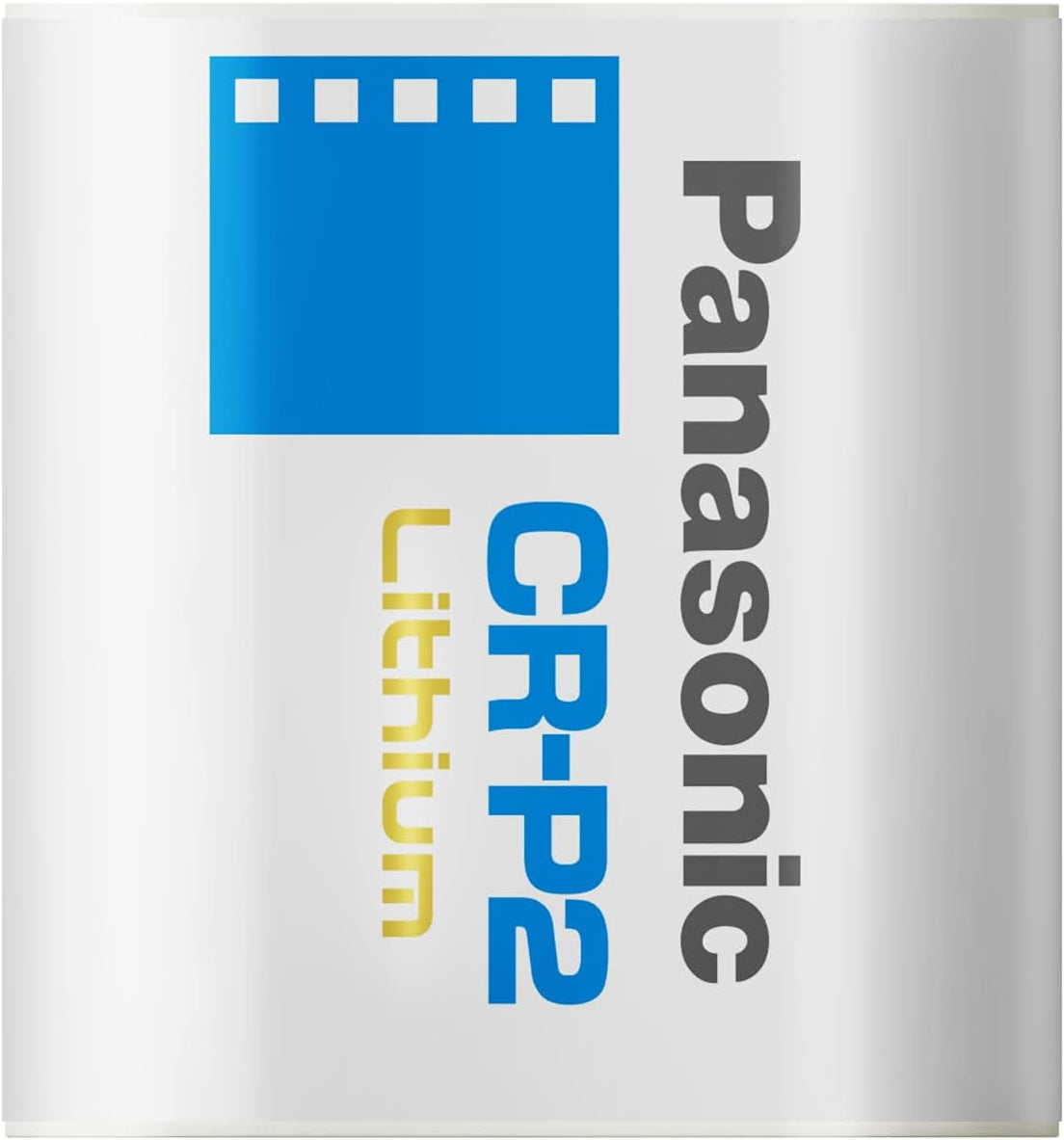 Panasonic CR-P2 Photo Lithium 6V Camera Battery, 1-Pack (CR-P2W/1BE) D ...