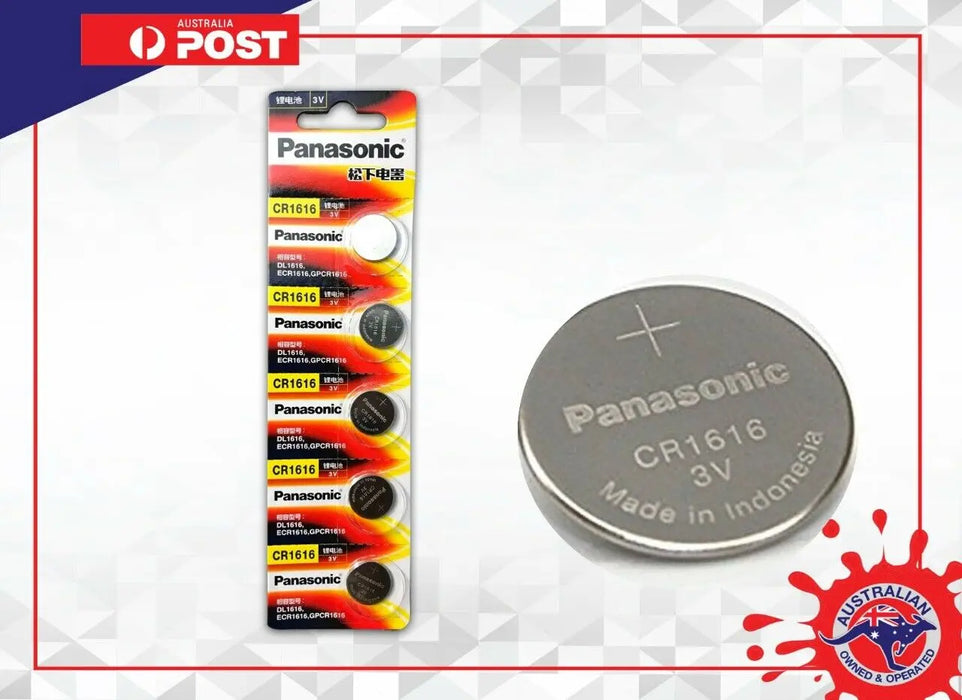 Panasonic CR2032 CR2025 CR1616 CR1620 CR1632 CR2450 — JUST BATTERIES AUSTRALIA