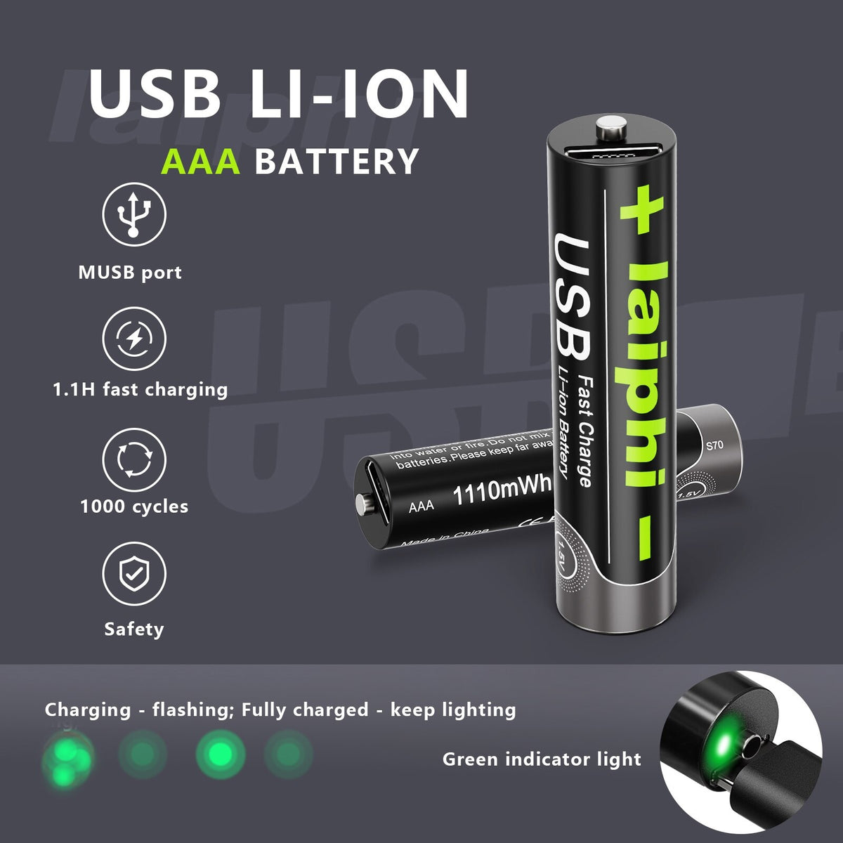 AAA Lithium Batteries 4 x AAA Liaphi 1.5V — JUST BATTERIES AUSTRALIA