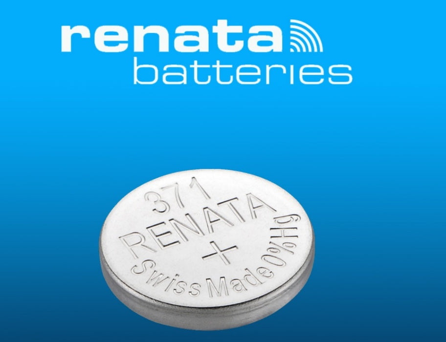 RENATA 395 SR927SW Watch Battery | Swiss Made Silver Oxide 1.55V — JUST ...