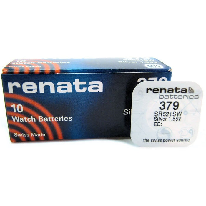 Renata watch battery SR521SW 379 — JUST BATTERIES AUSTRALIA